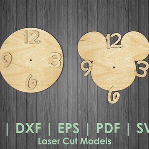 Wooden Watch Pattern, Vector File for Laser Cutting Svg, Dxf, Cdr, Eps ...