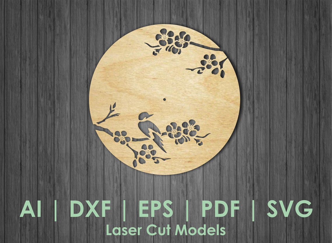 Wooden Watch Pattern, Vector File for Laser Cutting Svg, Dxf, Cdr, Eps ...