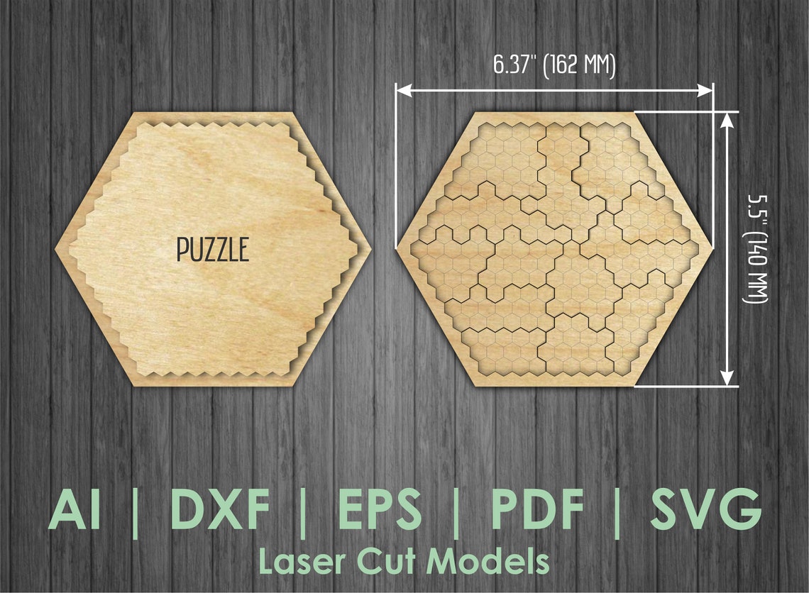 Puzzle Svg, Puzzle Box Svg, Puzzle Template, Puzzle Laser Svg ...
