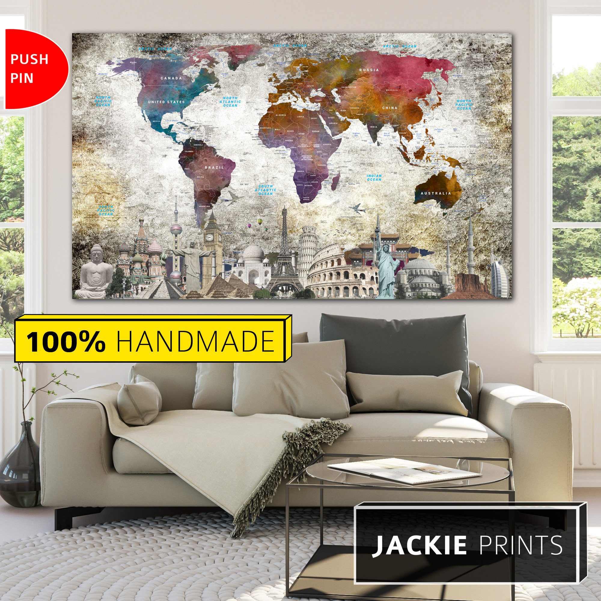 Travel Canvas Art - Etsy