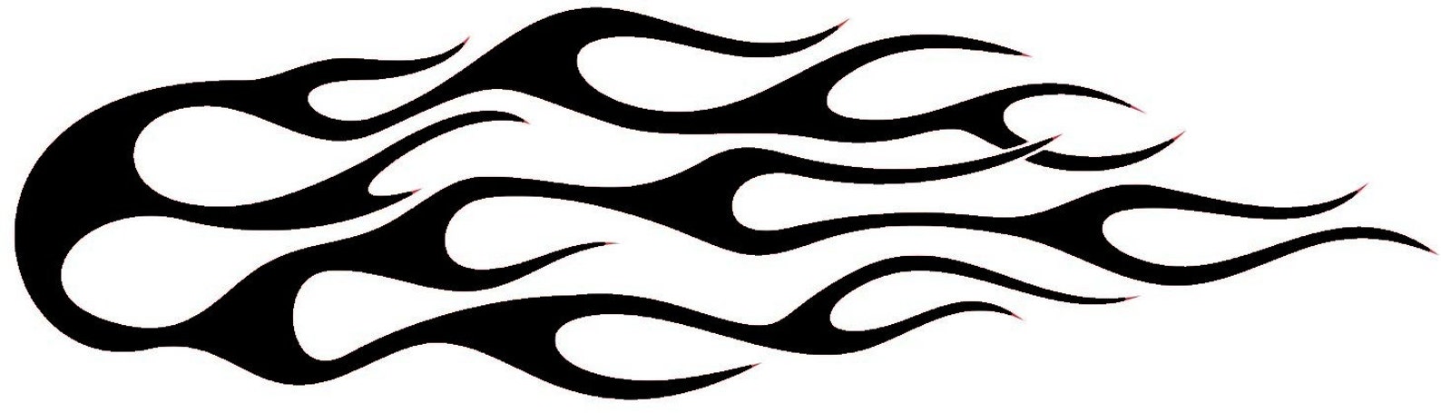 Hot Rod Flames Vinyl Decal - Etsy