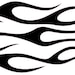 Hot Rod Flames Vinyl Decal - Etsy