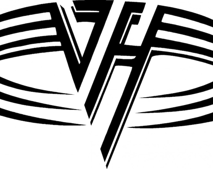 Van Halen Shield Logo Vinyl Sticker | Officially Licensed Band ...