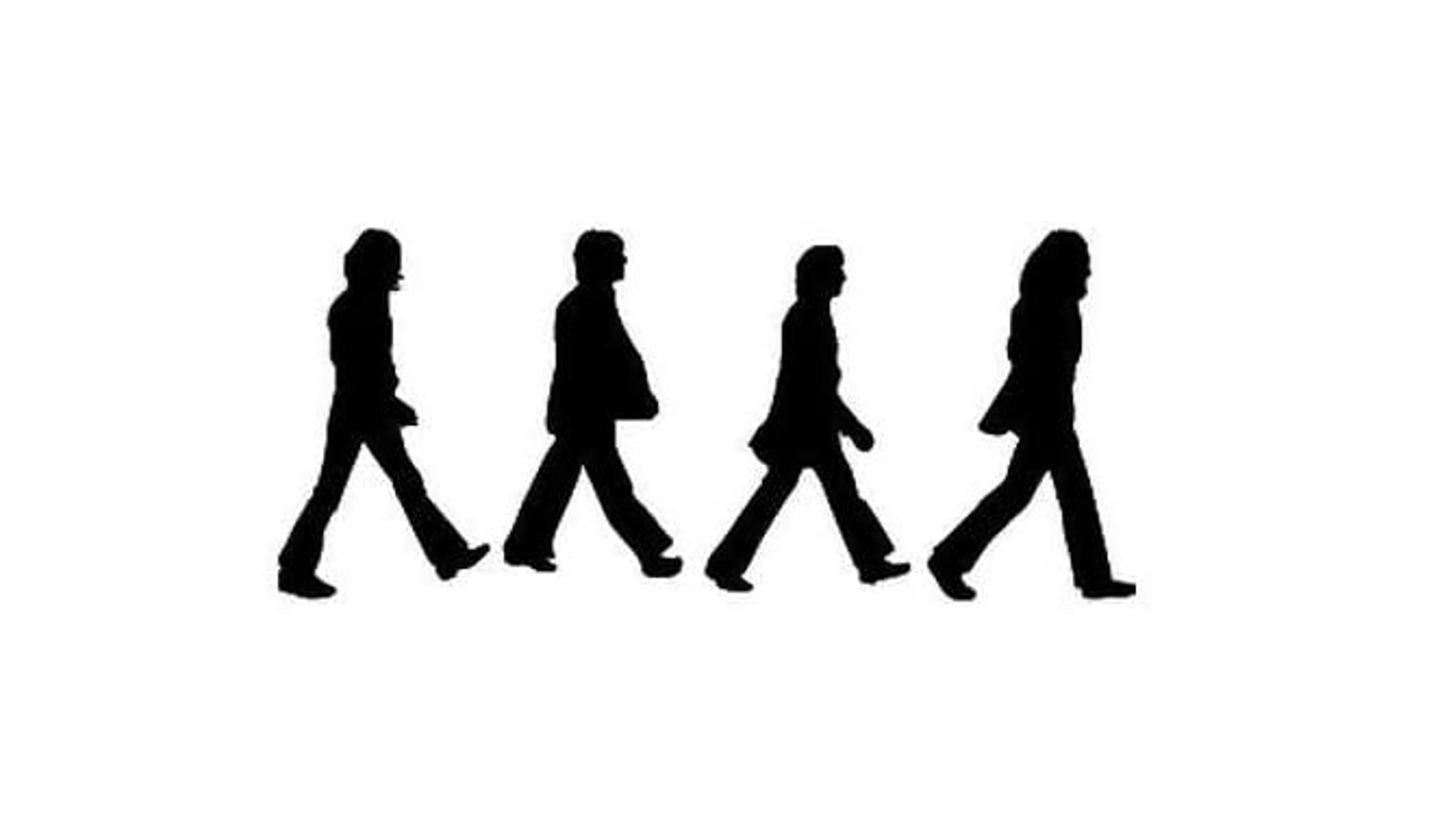 The Beatles Silhouette Vinyl Decal - Etsy UK