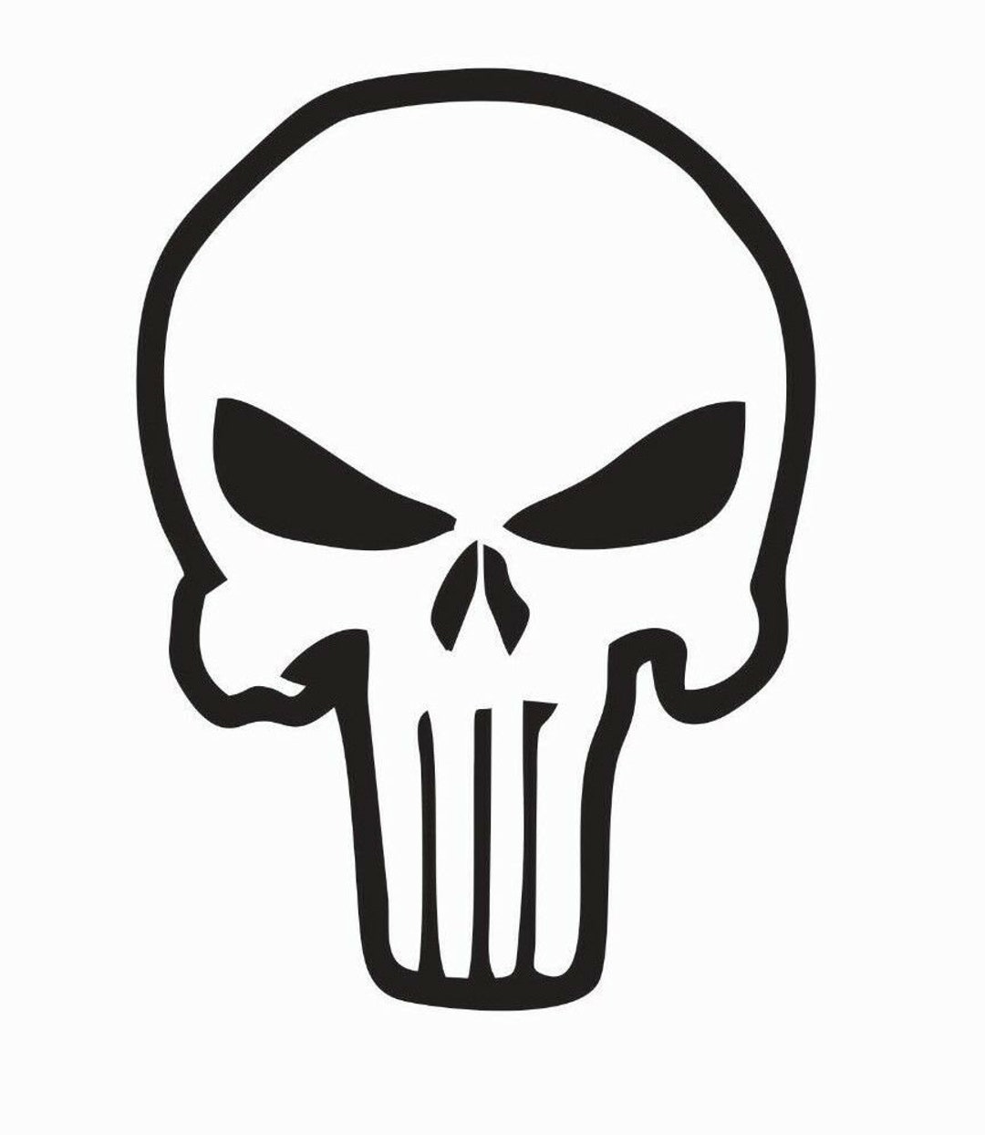 The Punisher Vinyl Decal - Etsy