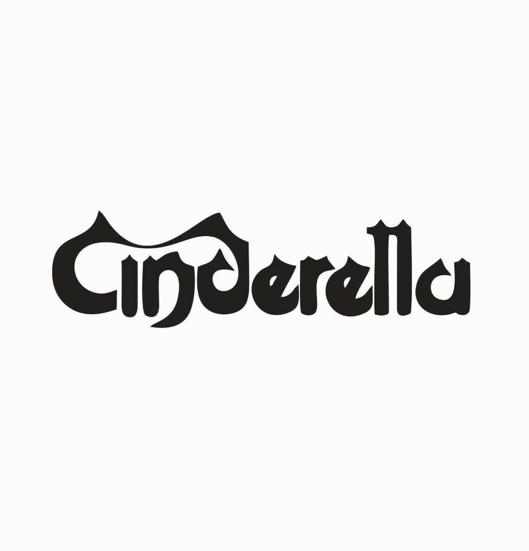 Cinderella Vinyl Decal - Etsy