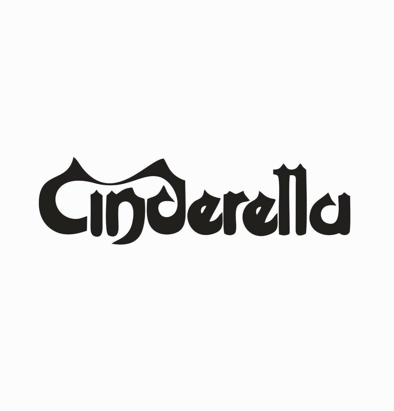 Cinderella Vinyl Decal - Etsy