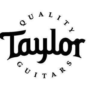 Taylor Guitars Logo Vinyl Decal - Etsy UK