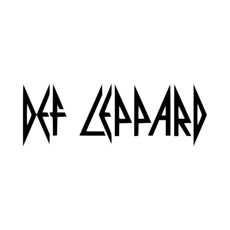 Def Leppard Vinyl Decal - Etsy