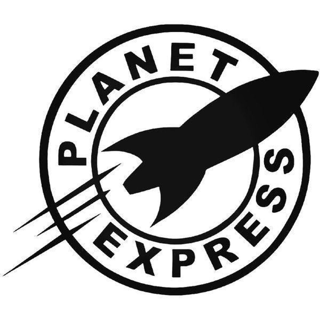 Planet Express Vinyl Decal - Etsy