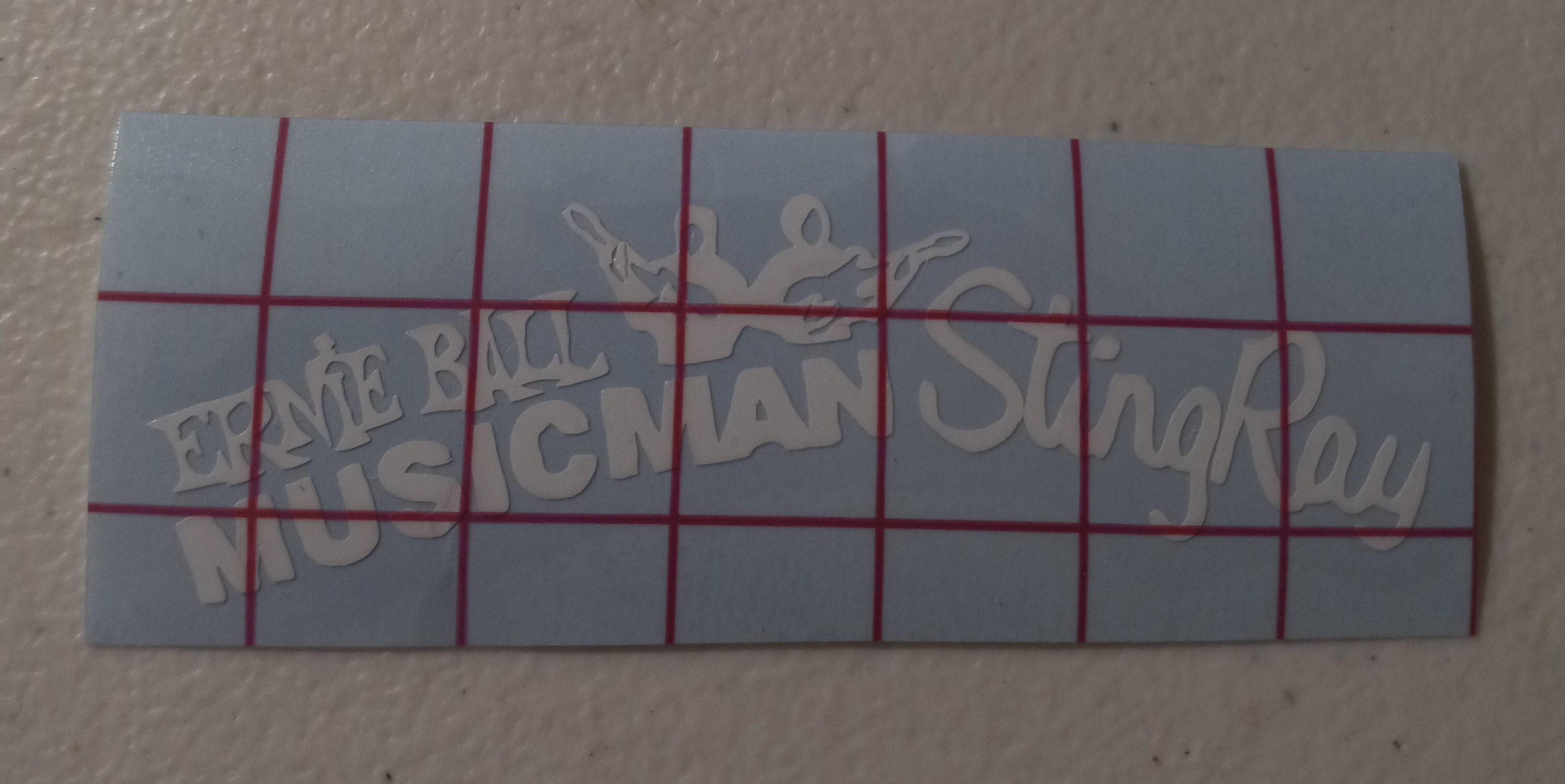 Musicman Stingray Vinyl YOUR CHOICE Color Headstock Decal - Etsy