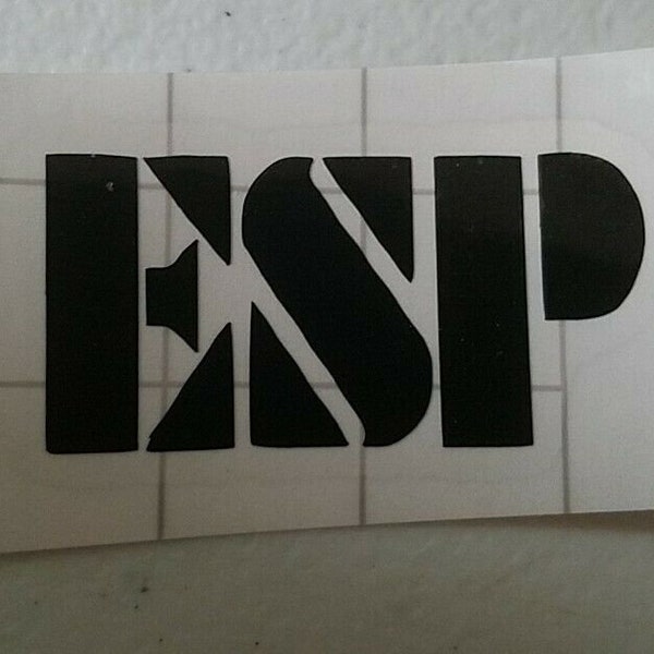 Esp Headstock Decal - Etsy