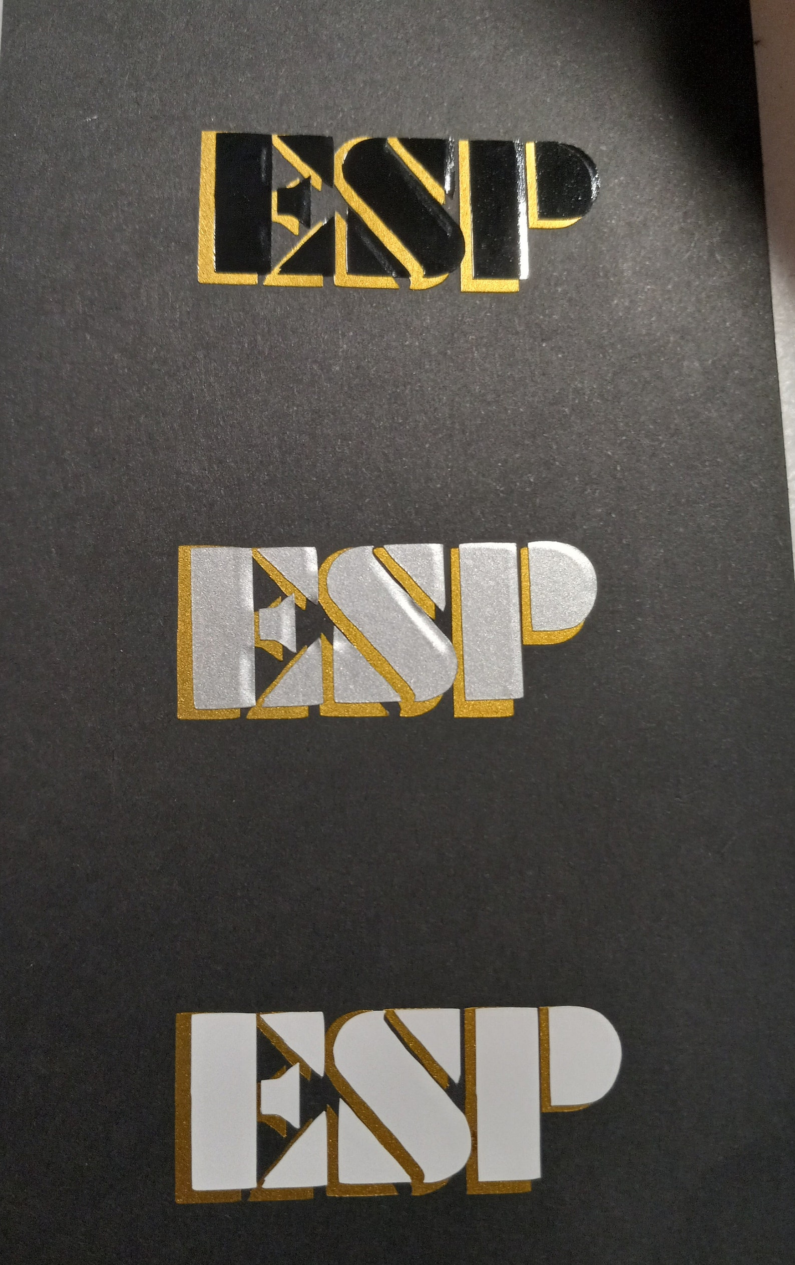 ESP Vinyl YOUR CHOICE 2 Color Headstock Decal - Etsy