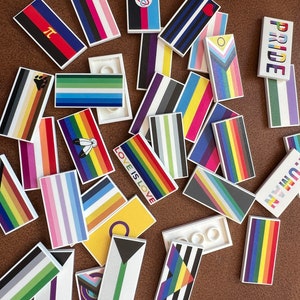 LGBTQIA | Pride Flag Tiles | 2x4 Tile Pride Flags | LGBTQ+ | Diversity ...