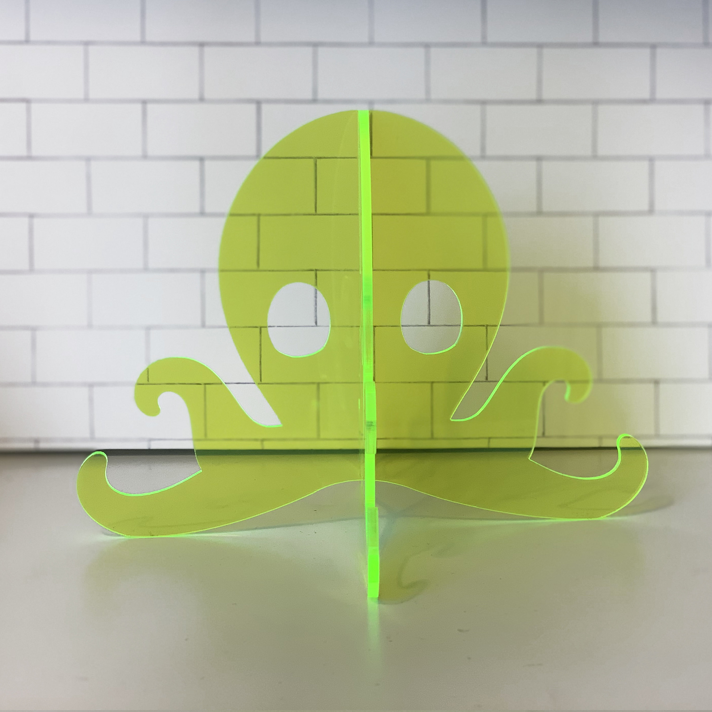 Neon Octopus Sculpture Laser Cut Acrylic | Etsy