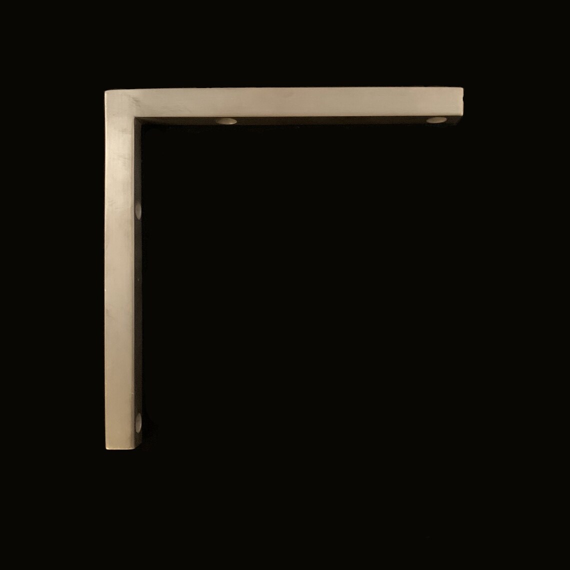 Solid Brass Square Shelf Bracket - Etsy