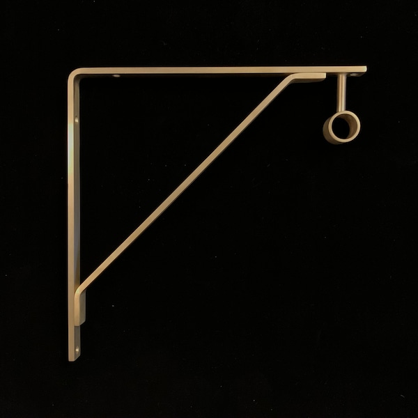 Brass Shelf Brackets - Etsy