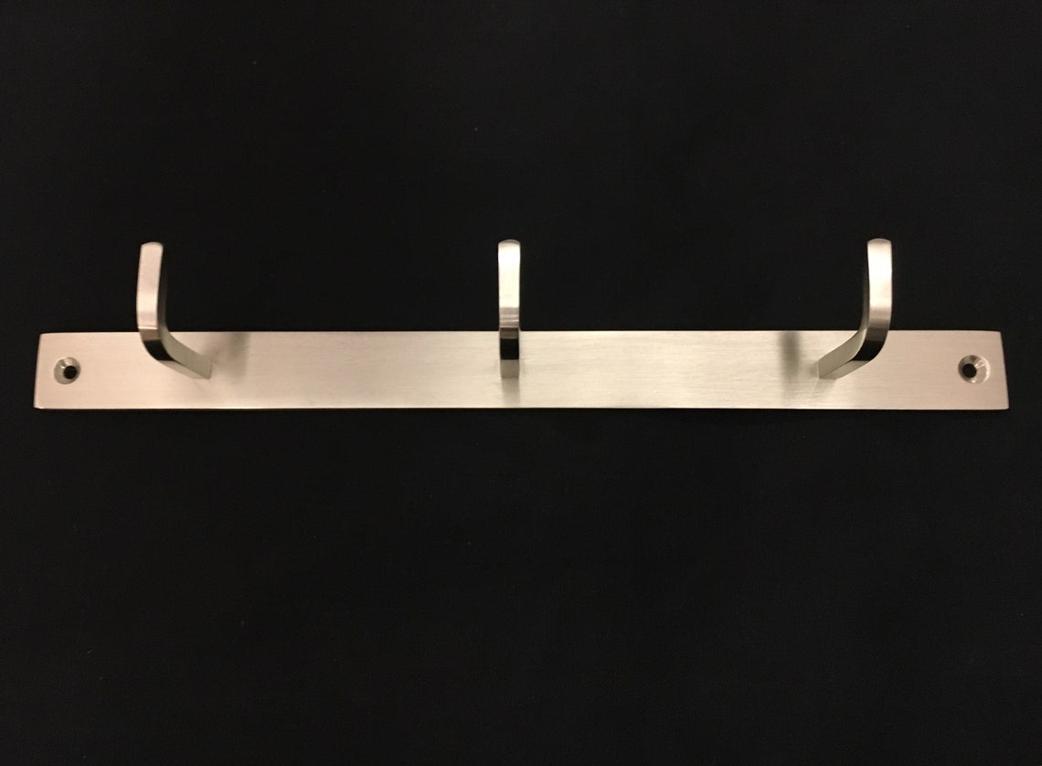 Solid Brass Hook Bar - Etsy