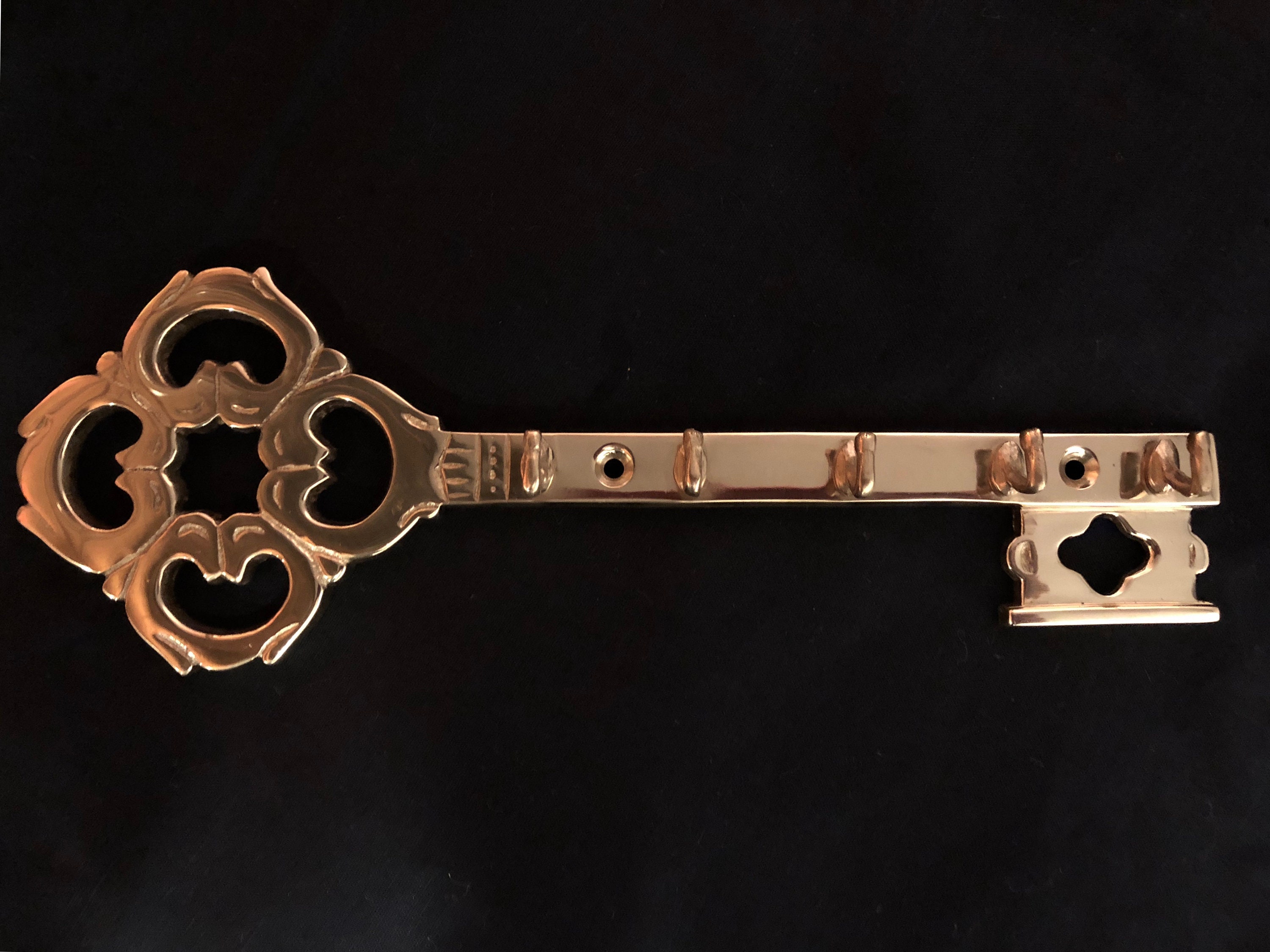 Brass Key Holder - Etsy