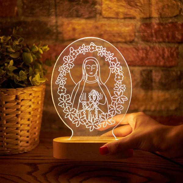 Virgin Mary Icon - Etsy
