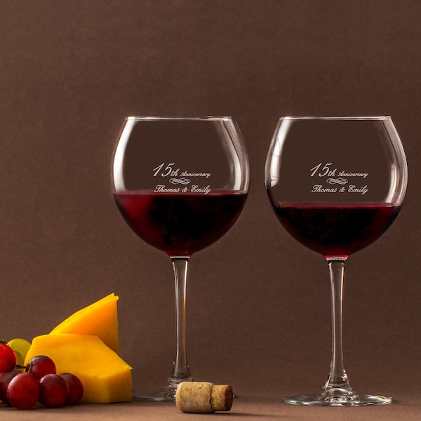 Wine Glass Set - Etsy