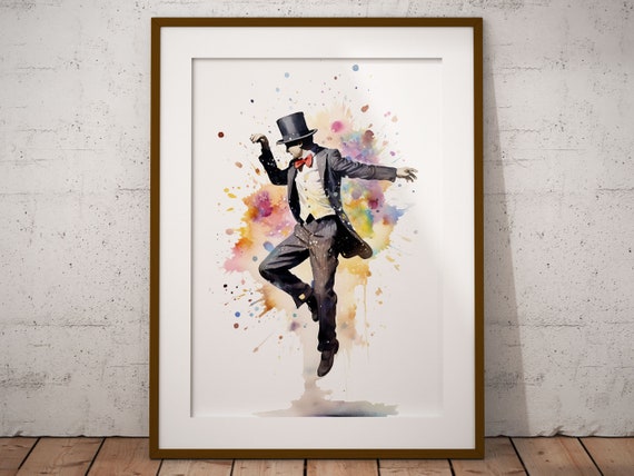 Dancer Splash Man Abstract Dance Art #11 – Associated Dance Arts For