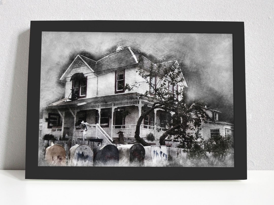 The Goonies House Pencil Sketch Art Poster Print - Wall Art - Etsy