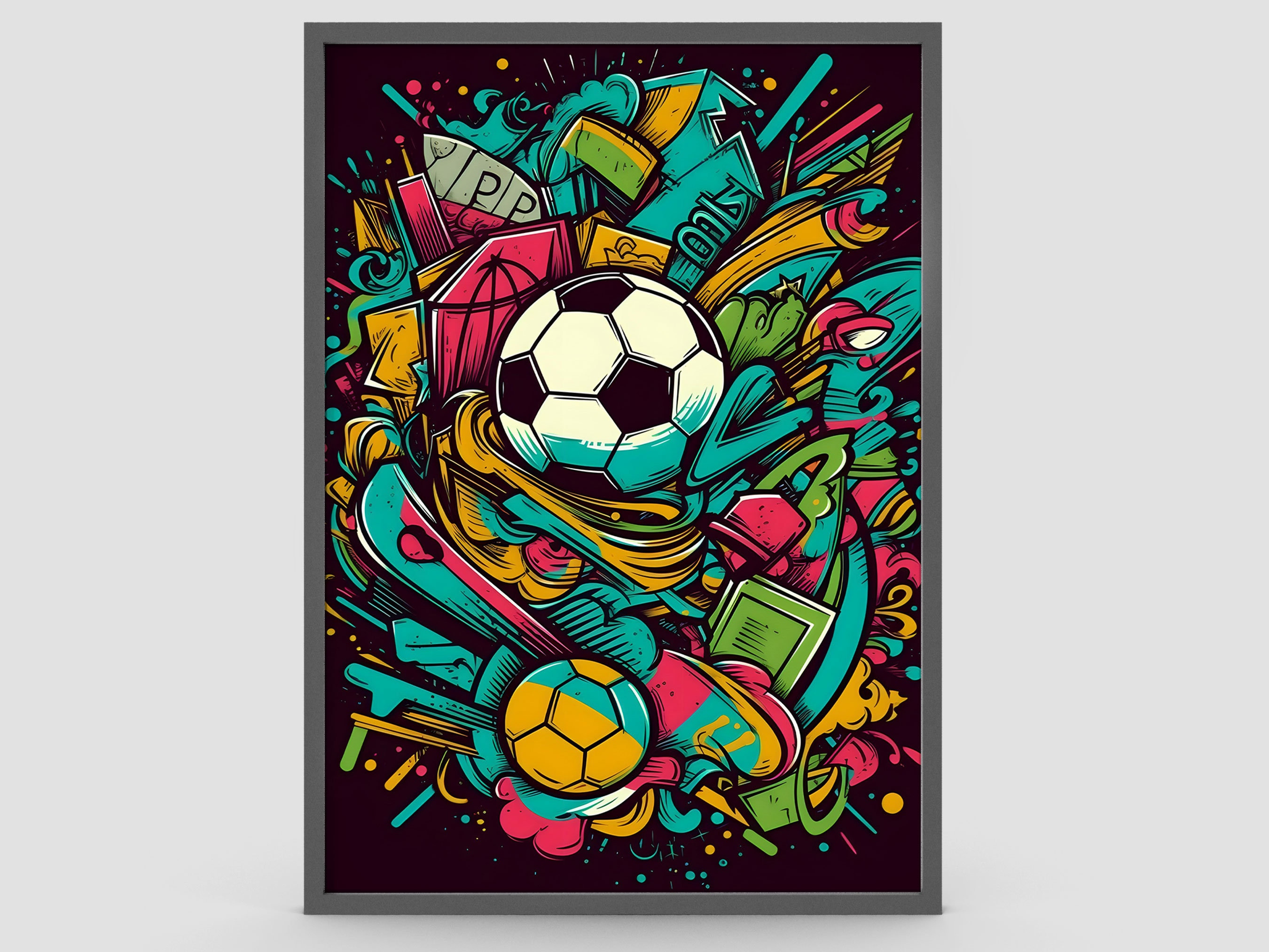 Football Graffiti Drawings