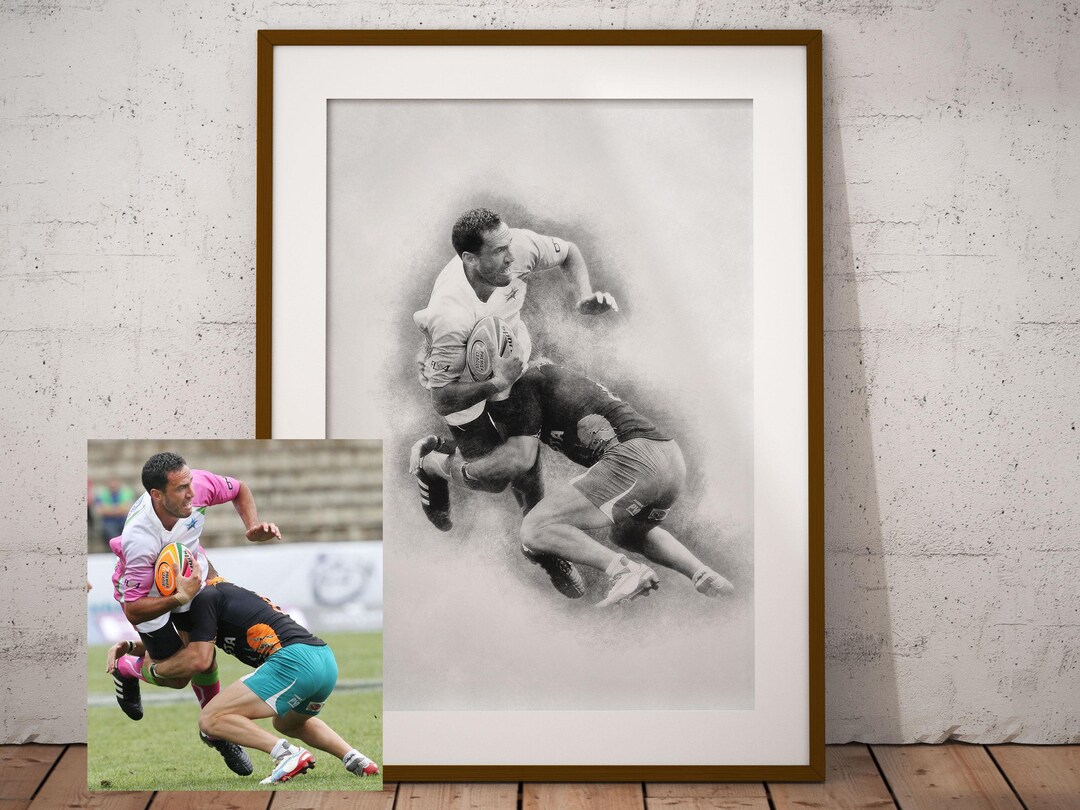 Sporting Custom Pencil Sketch Portrait From Photo Digital Sketch Art ...