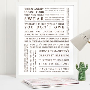 Mark Twain Quote, Multi Quote - Inspirational, Motivational Quote Art ...