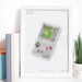 Gameboy Concept Sketch - Nintendo Art Poster Print Portrait - Retro ...