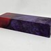 Hybrid Stabilized Purple Dyed Spalted Maple Burl With Red Alumilite ...
