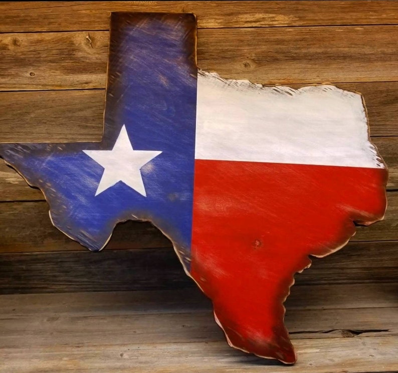 Texas State Sign Texas Wood Sign Porch Sign Texas Home - Etsy