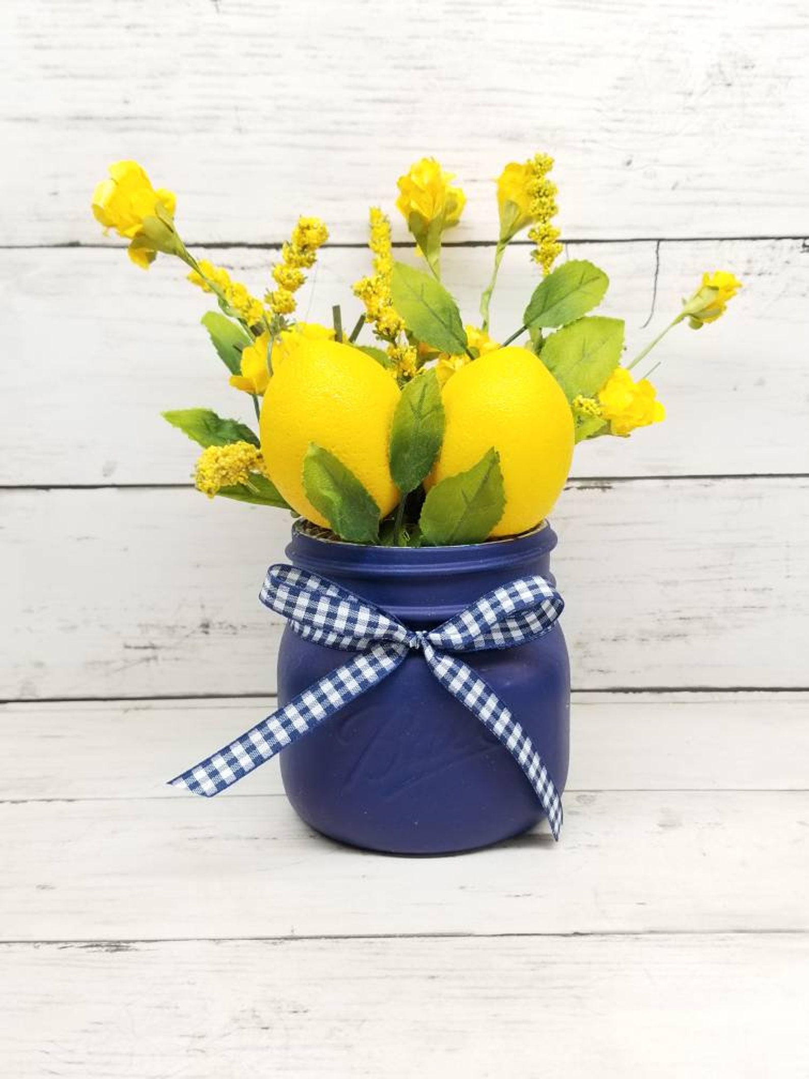 Lemon Tiered Tray Decor Farmhouse Decor Lemon Home Decor - Etsy
