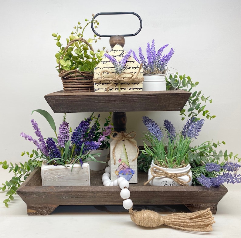 Spring Tiered Tray Decor Bundle Farmhouse Tiered Tray Decor - Etsy