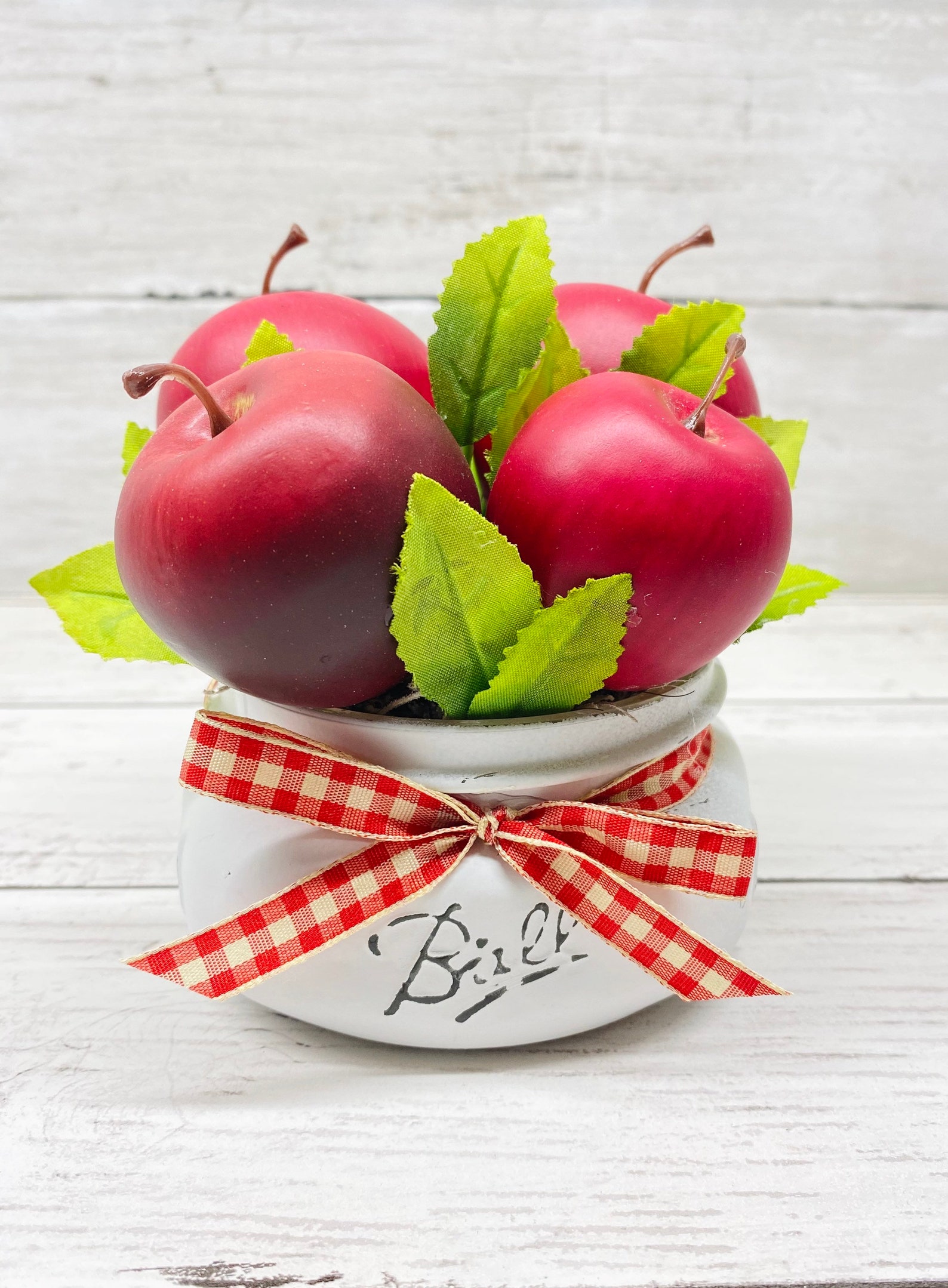 Fall Decor, Apple Centerpiece, Apple Decor, Apple Tiered Tray Decor ...