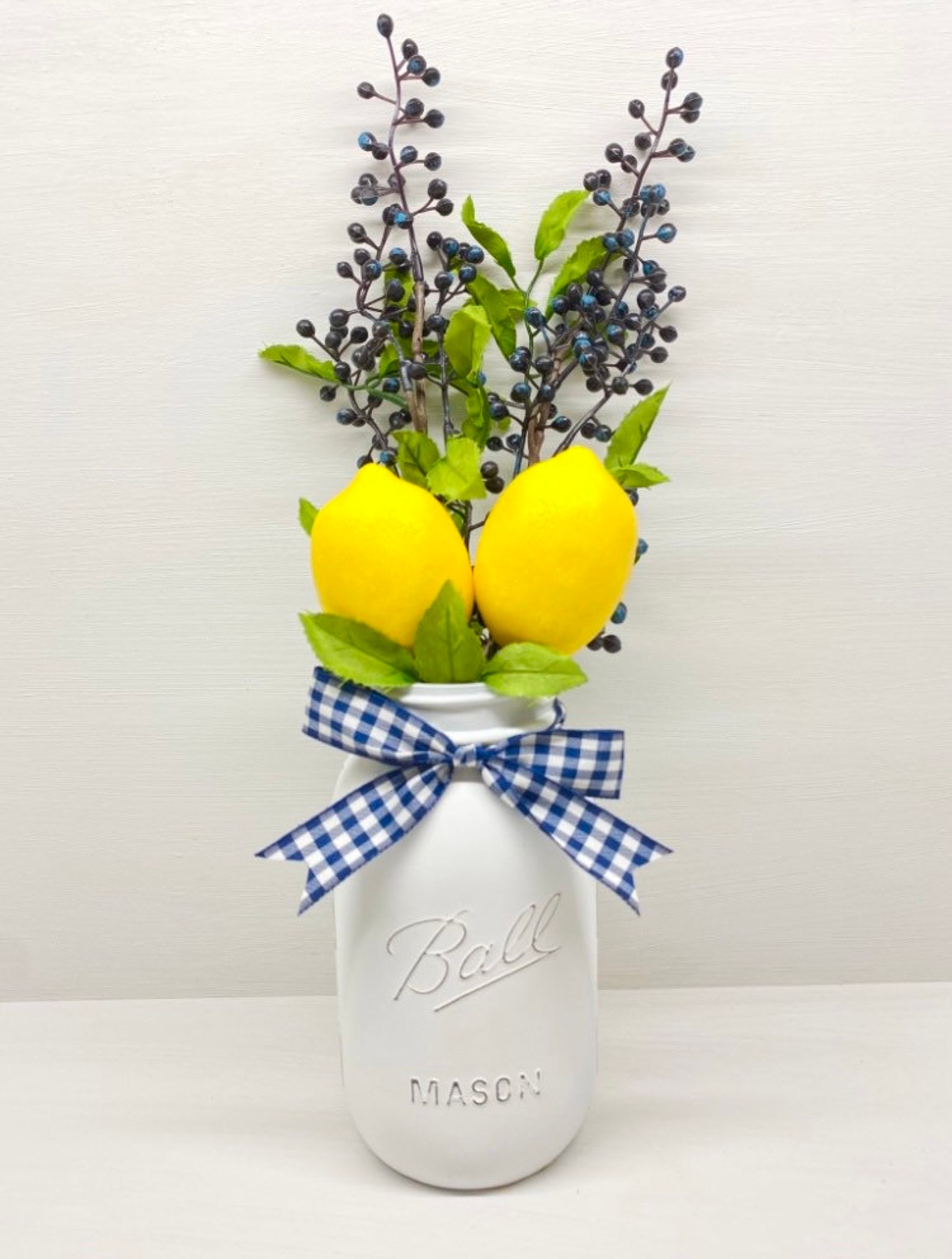 Lemon Centerpiece Lemon Kitchen Decor Lemon Bridal Shower - Etsy