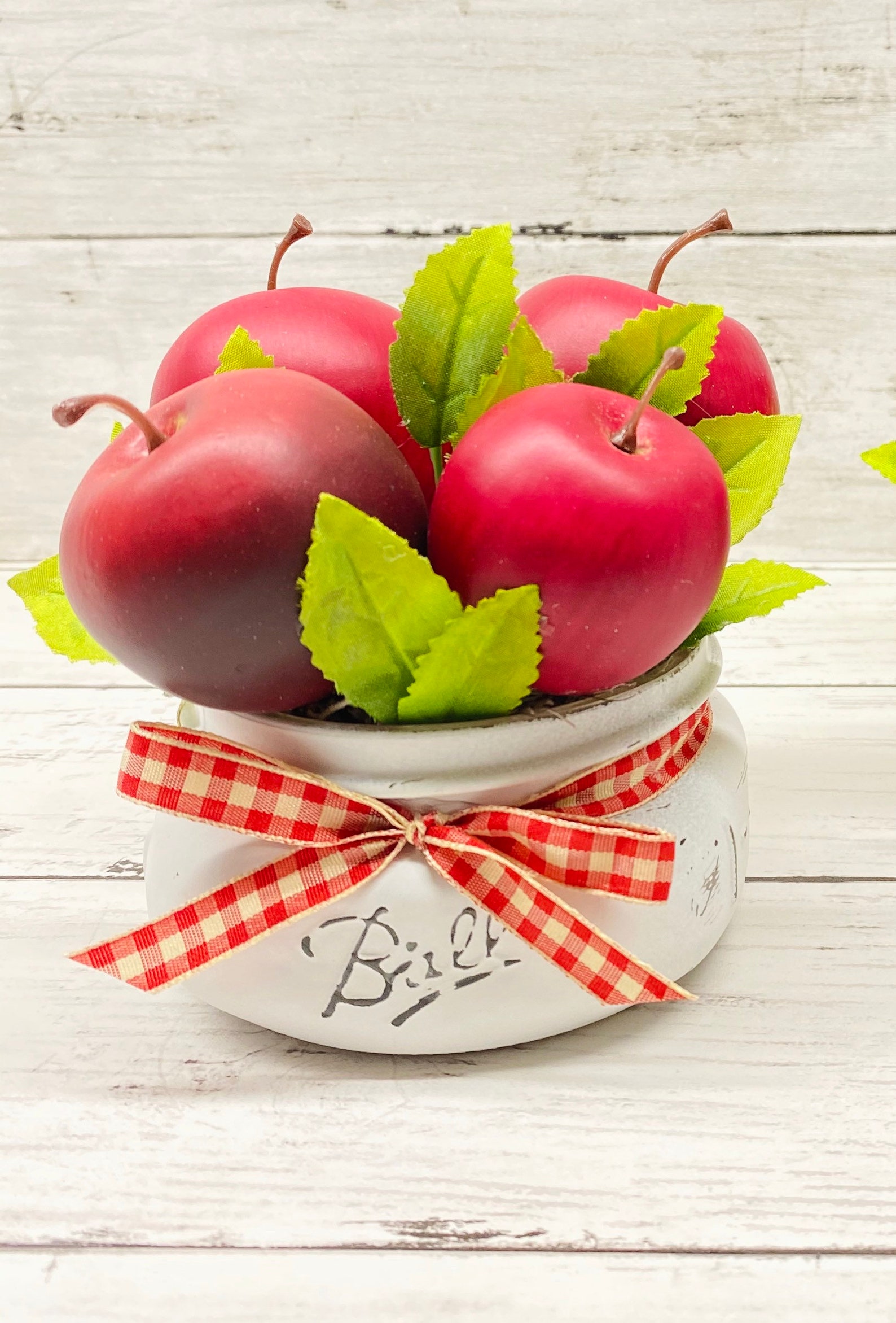 Fall Decor, Apple Centerpiece, Apple Decor, Apple Tiered Tray Decor ...