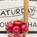 Apple Decor, Mini Basket of Apples, Apple Tier Tray Decor, Apple Tiered ...