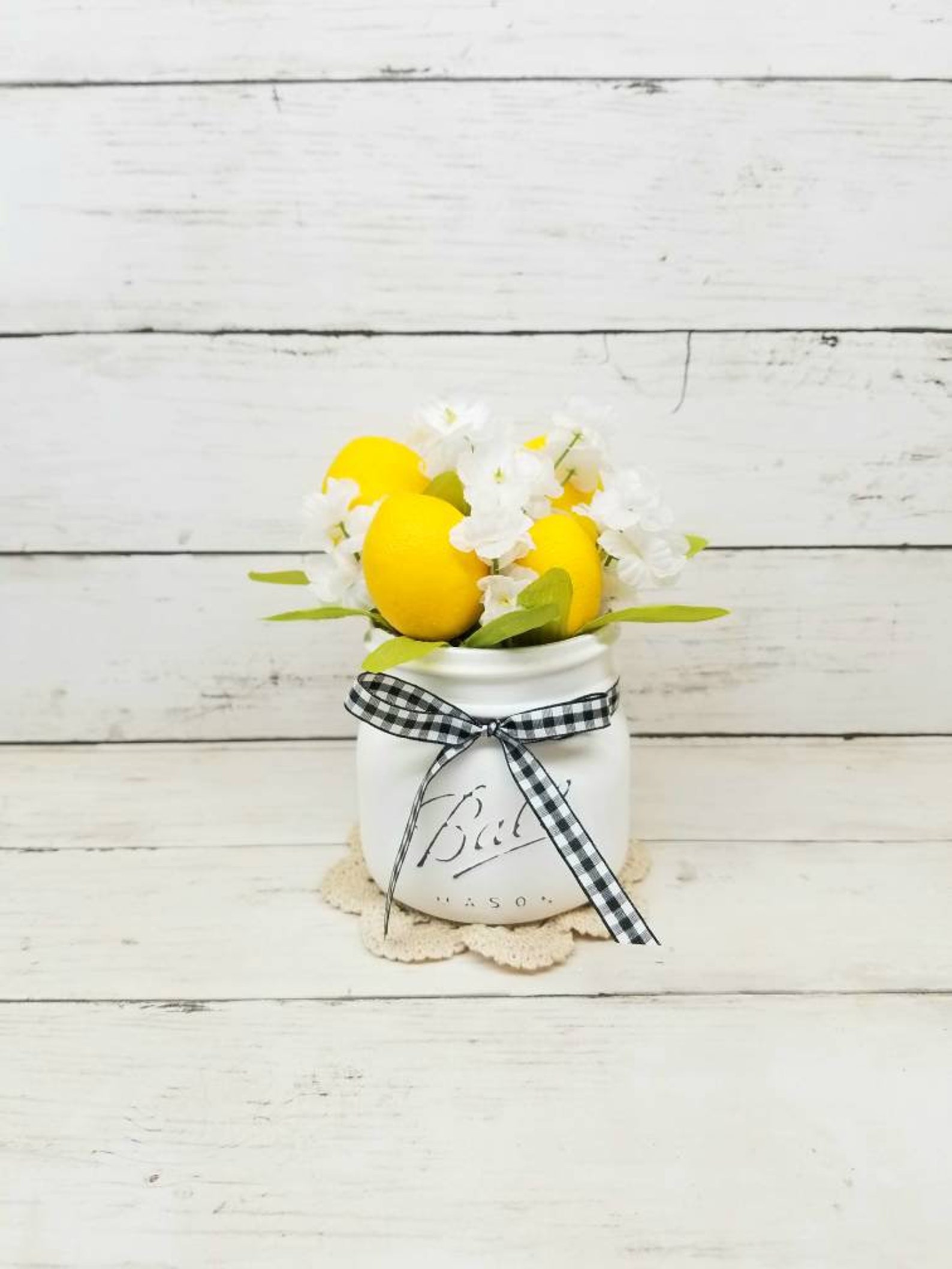 Lemon Tiered Tray Decor Lemon Kitchen Decor Lemon Wedding - Etsy