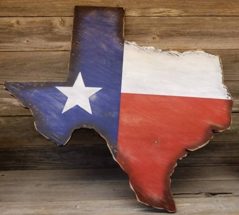 Texas State Sign Texas Wood Sign Porch Sign Texas Home - Etsy