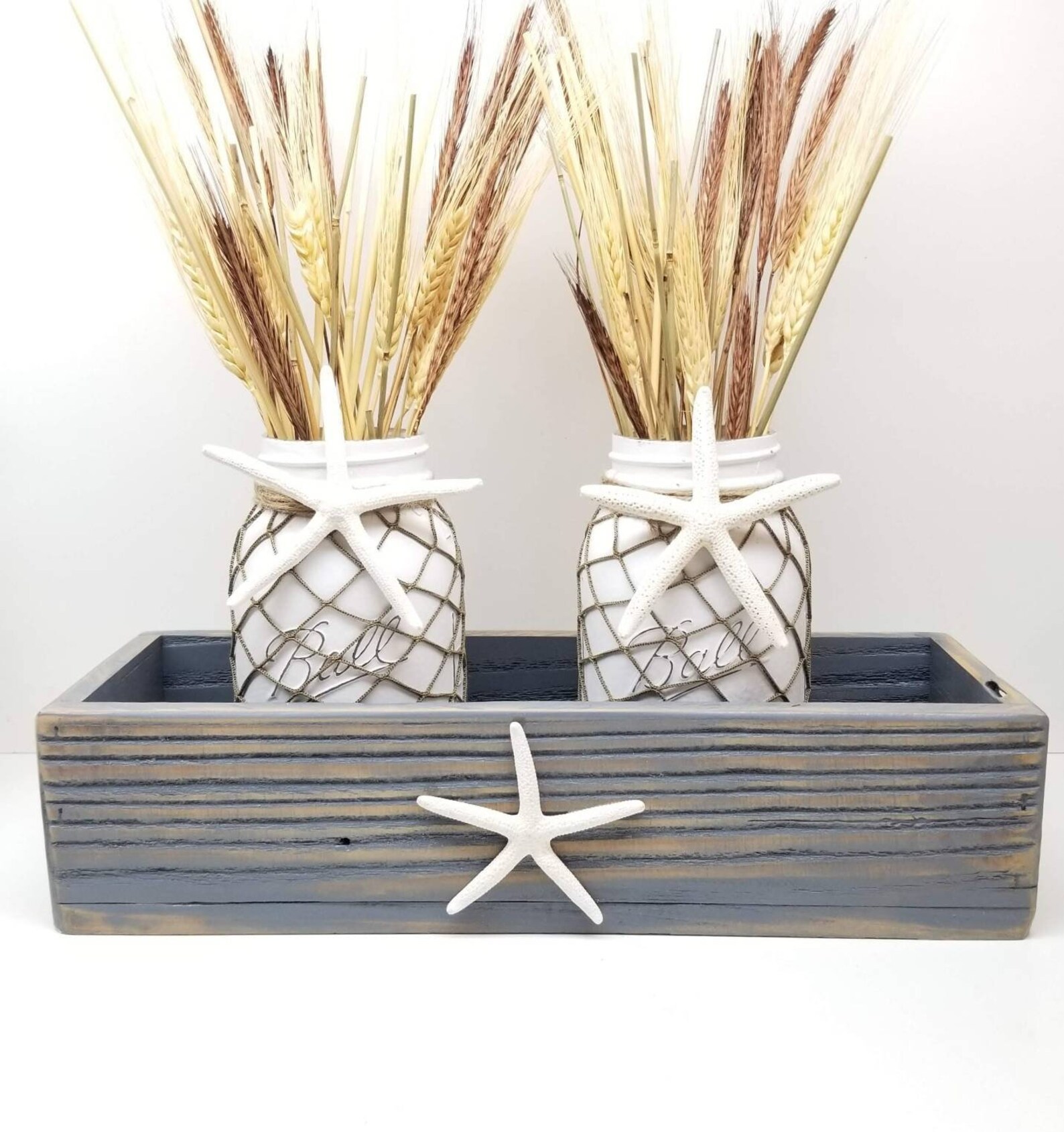 Coastal Centerpiece Coastal Decor Rustic Coastal | Etsy