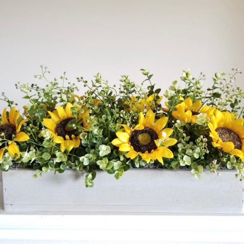 Sunflower Table Decor - Etsy