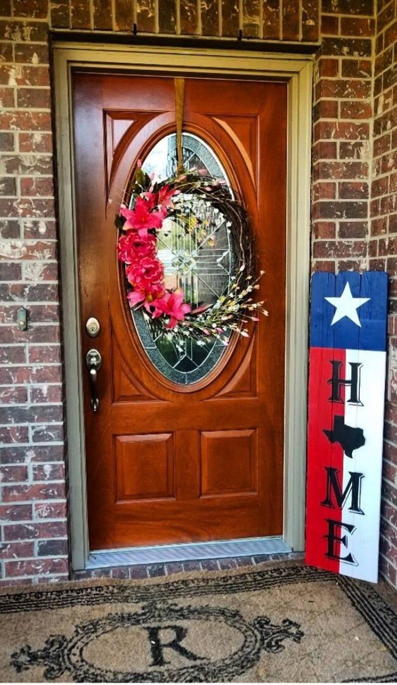 Welcome Porch Sign Rustic Texas Welcome Sign Front Door - Etsy