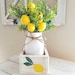 Lemon Mason Jar Centerpiece: Farmhouse Kitchen Decor - Etsy
