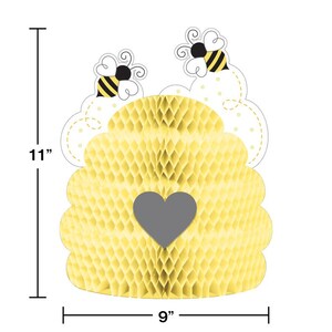 Bee Party Centerpiece, Bee Baby Shower, Bee Party Decorations, Reveal ...