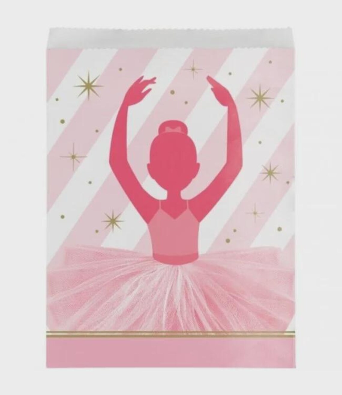 Dance Twinkle Toes Ballerina Treat Bags - 10ct - Etsy