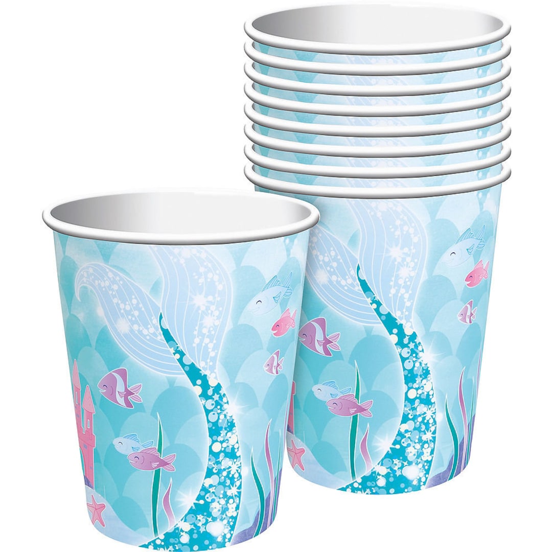 Mermaid Cups 8ct - Etsy