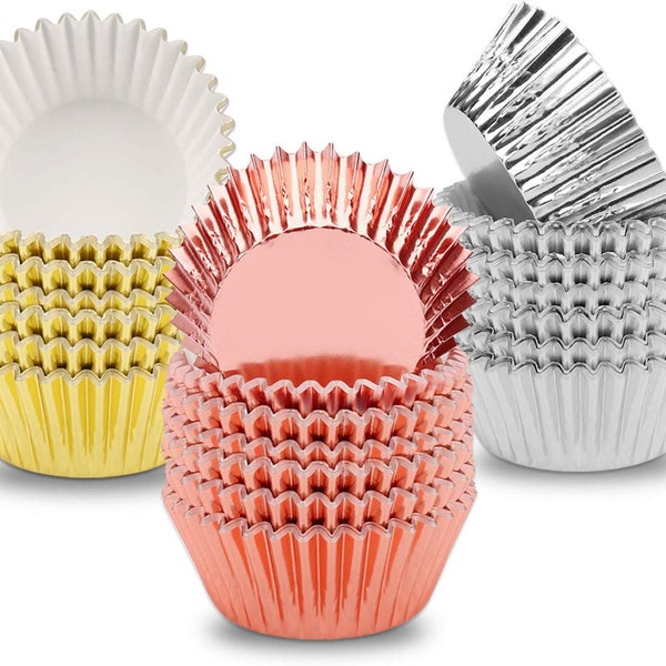 Gold Cupcake Liners - Etsy