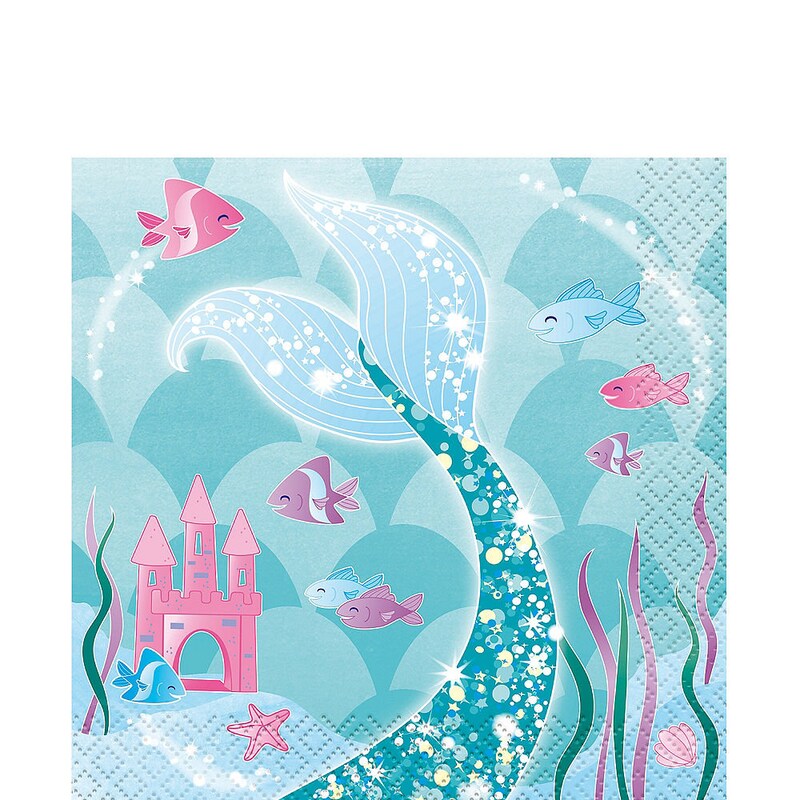 Mermaid Napkins - Etsy